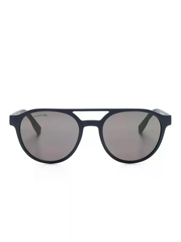 Lacoste Round-frame Sunglasses - Blue