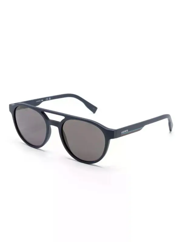 Lacoste Round-frame Sunglasses - Blue