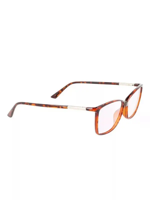 Calvin Klein Tortoiseshell Square-frame Glasses