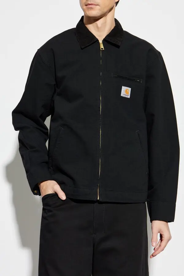Carhartt Work In Progress Logo Jacket - Black