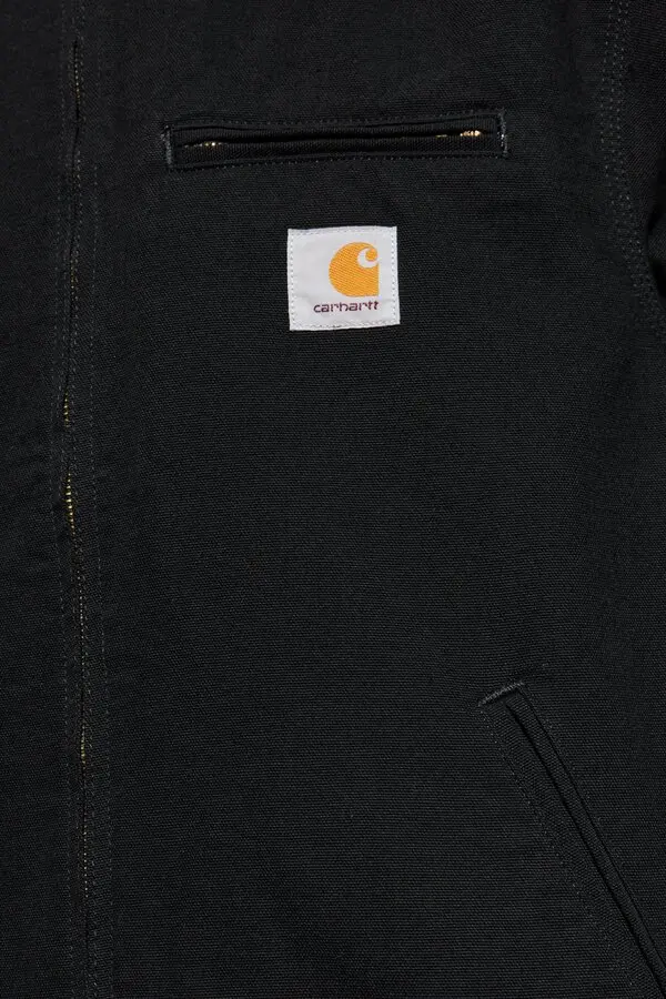 Carhartt Work In Progress Logo Jacket - Black