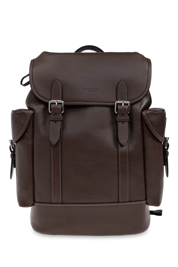 COACH Leather Backpack - Brown