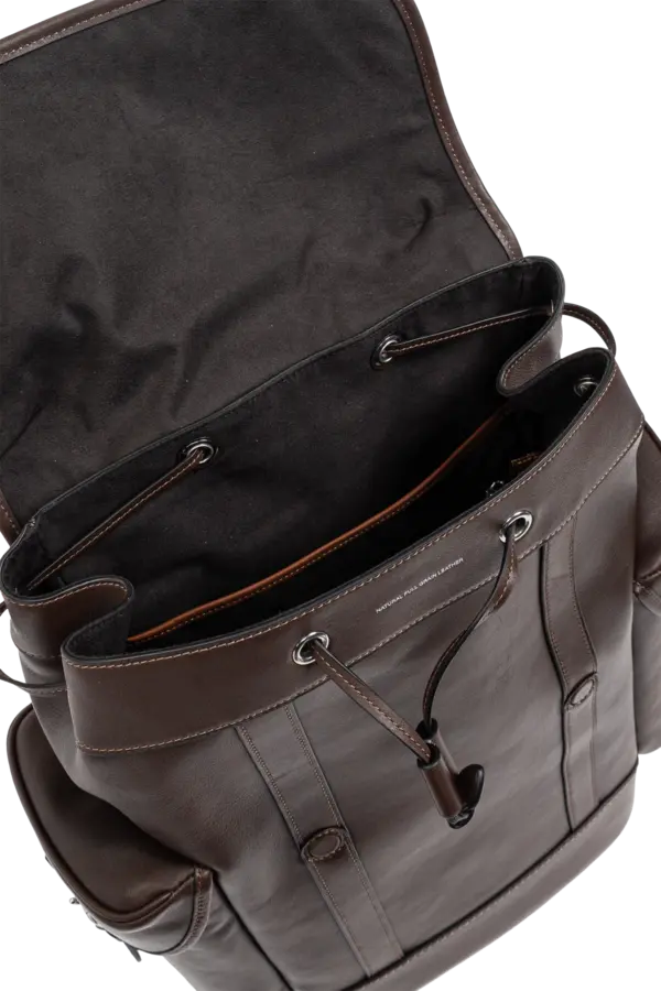 COACH Leather Backpack - Brown