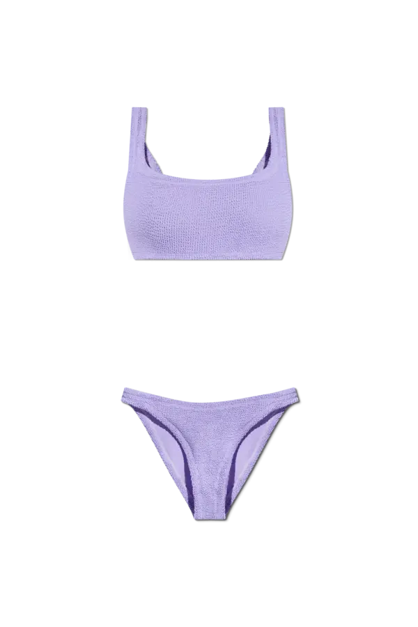 Hunza G Txandra Two-piece Swimsuit - Purple