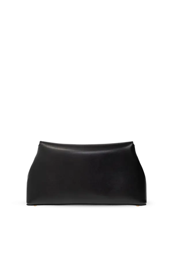TOTEME Leather Shoulder Bag - Black