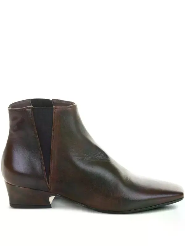 LORENA PAGGI Square-toe Chelsea Boots