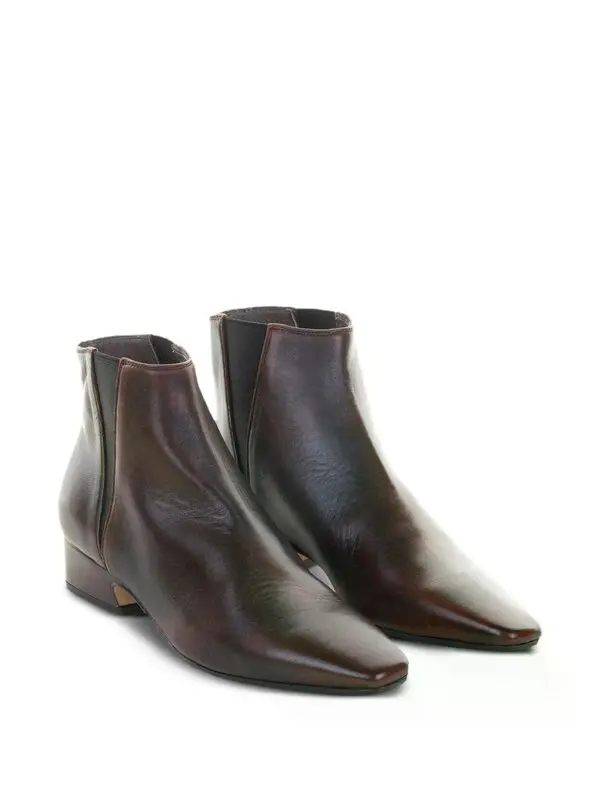 LORENA PAGGI Square-toe Chelsea Boots
