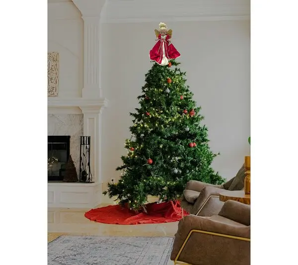 PRECIOUS MOMENTS 12' Christmas Love Tree Topp Er - One-color