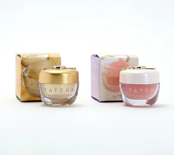 TATCHA Kissu Gold Leaf And Kissu Lip Mask Duo - One-color