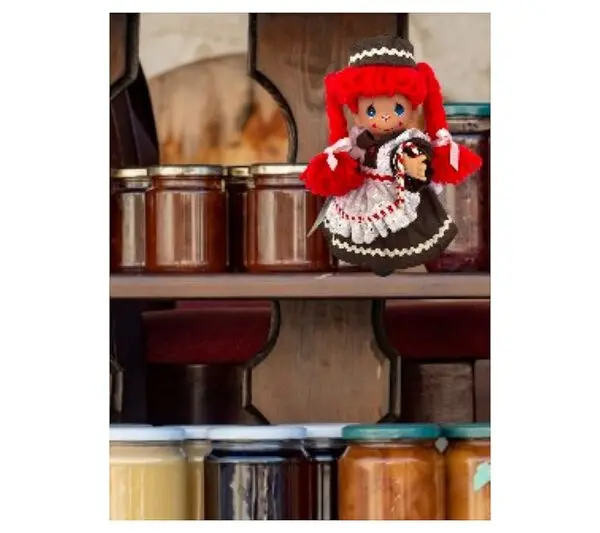 PRECIOUS MOMENTS 7' Gingerbread Raggedy Ann Dol L - One-color