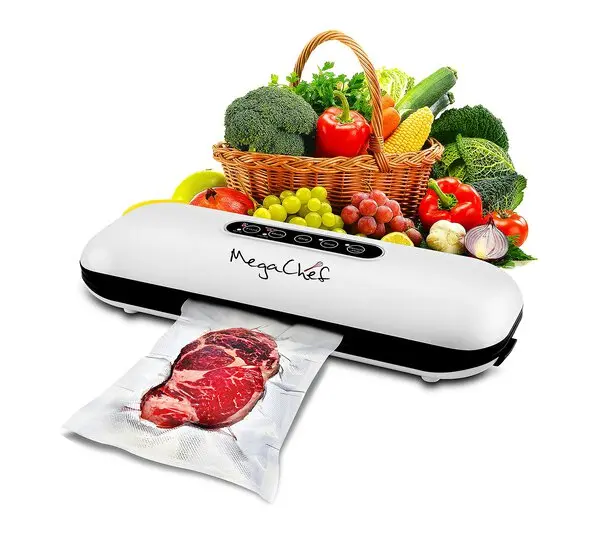 MEGACHEF Home Vacuum Sealer & Food Preserver Wi Th Extra Bags - One-color