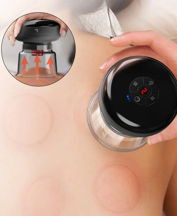 SHARPER IMAGE Pulse Cupping Multifunction Massager
