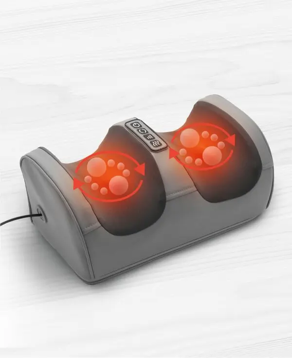 SHARPER IMAGE Kneading Foot Massager - Gray