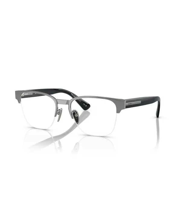 Prada Square Eyeglasses - Gunmetal