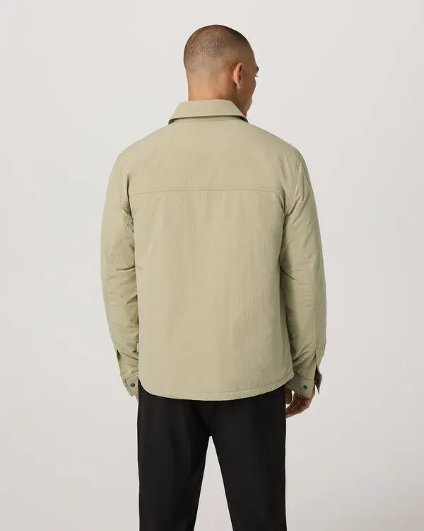 Vuori Nomad Insulated Shirt Jacket - Celery Seed