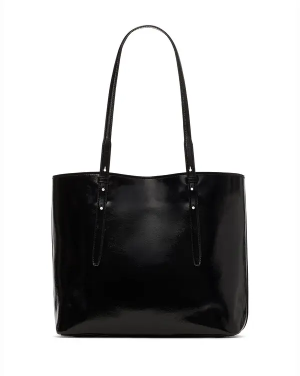 Kate Spade New York Patent Leather Tote - Black