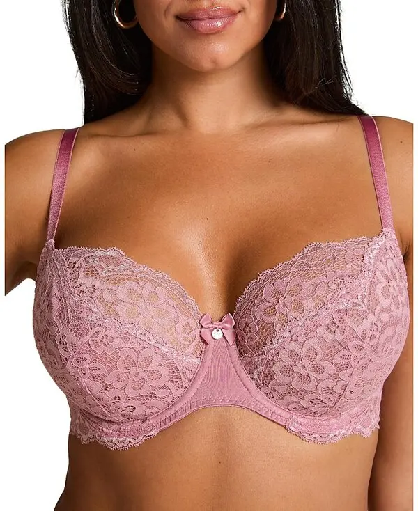 Hunkemoller Marine Non Padded Underwired Bra - Lilas