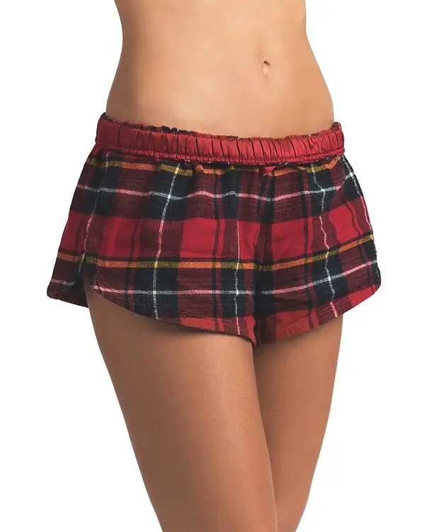 SKIMS Flannel Micro Shorts