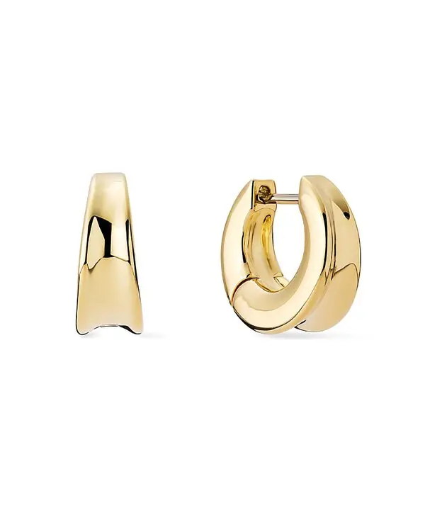ANA LUISA Wade Mini Huggie Hoop Earrings - Gold
