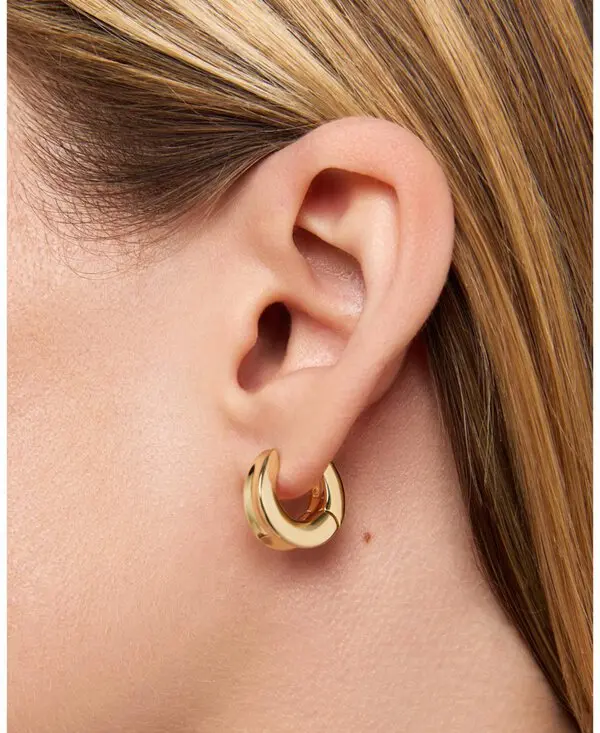 ANA LUISA Wade Mini Huggie Hoop Earrings