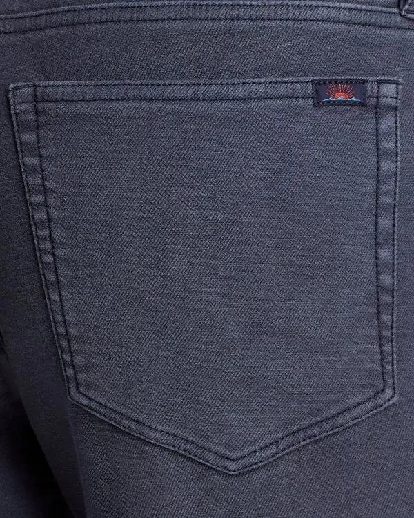 Faherty Brand Stretch Terry Slim Fit Pants - Navy