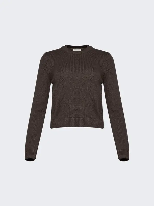 Khaite Leta Cashmere Sweater - Brown