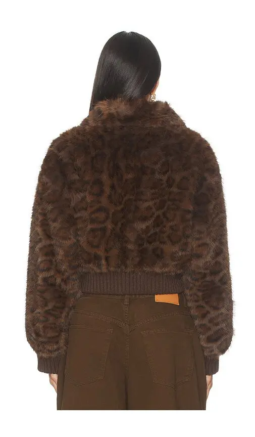 BUBISH Hailey Faux Fur Bomber