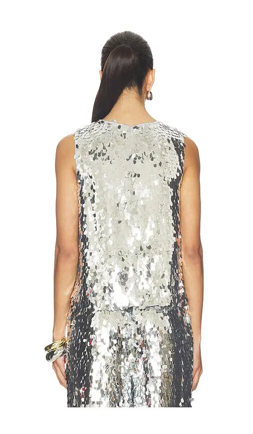 SIMONMILLER Shirley Sequin Top