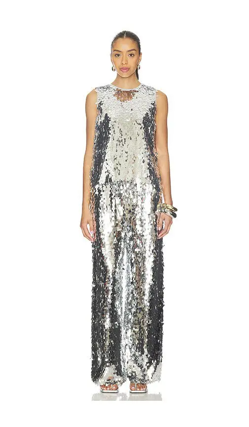 SIMONMILLER Shirley Sequin Top