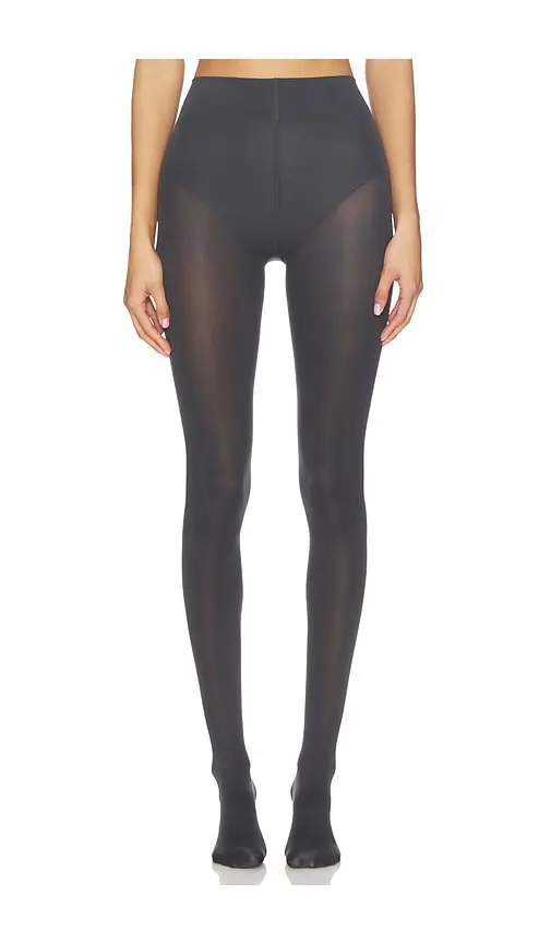 Wolford Velvet De Luxe 66 Tights - Anthracite