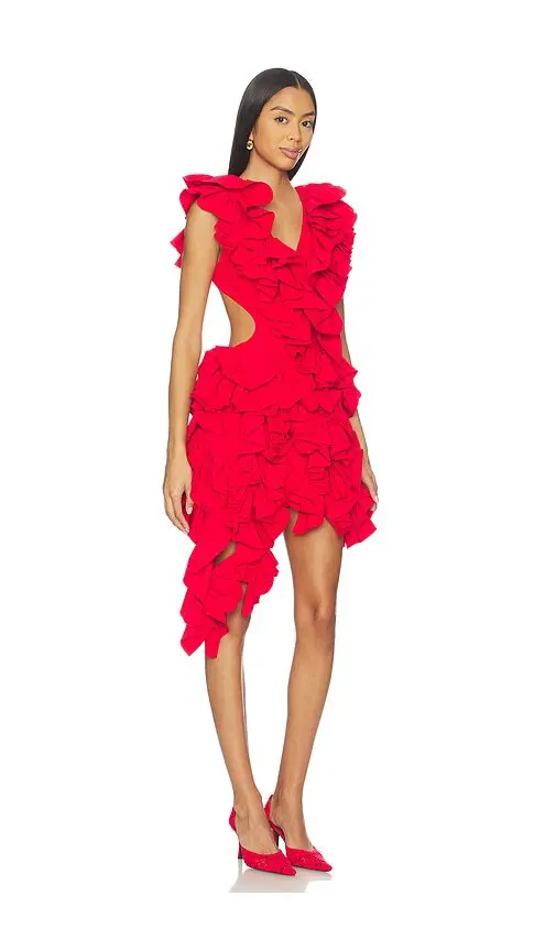 AKNVAS Ruffle Dress