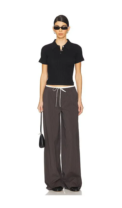 Guest In Residence Shrunken Polo Top