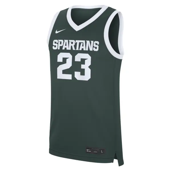 Nike Michigan State Replica College Basketball Jersey - Green