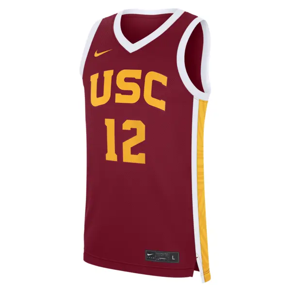 Nike Usc Replica Dri-fit College Basketball Jersey - Red
