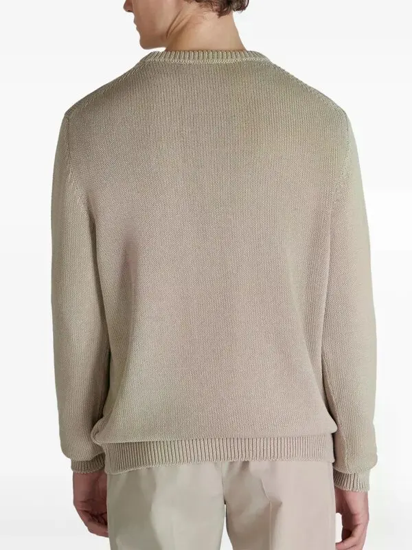 ZANONE Crew-neck Cotton Sweater