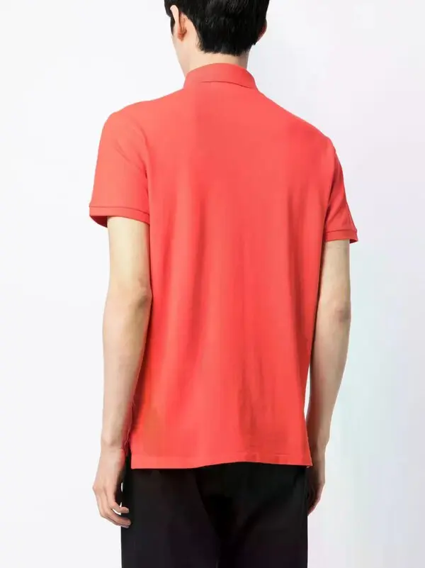 Polo Ralph Lauren Embroidered-logo Polo Collar - Red