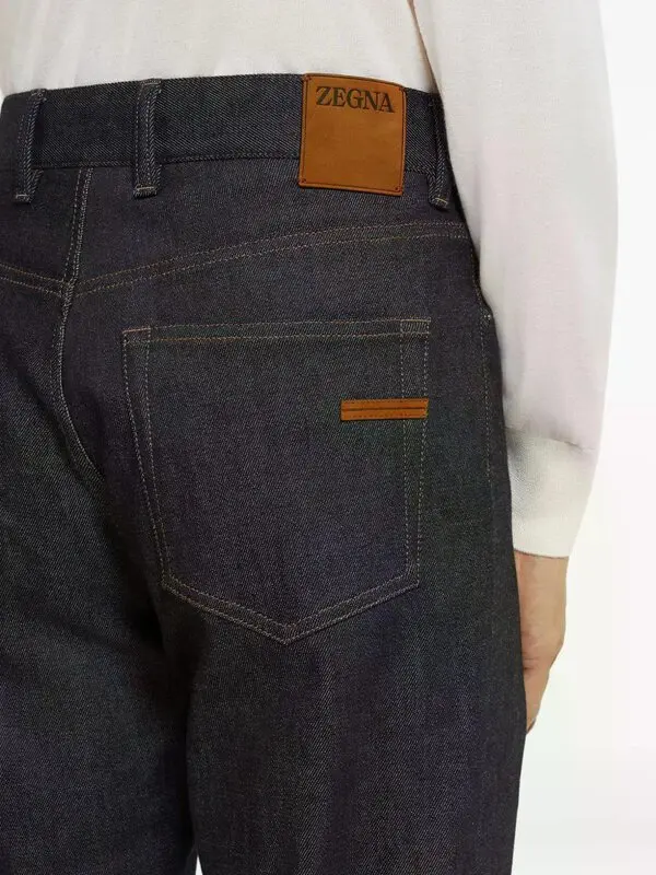Zegna Roccia Five-pocket Jeans - Blue