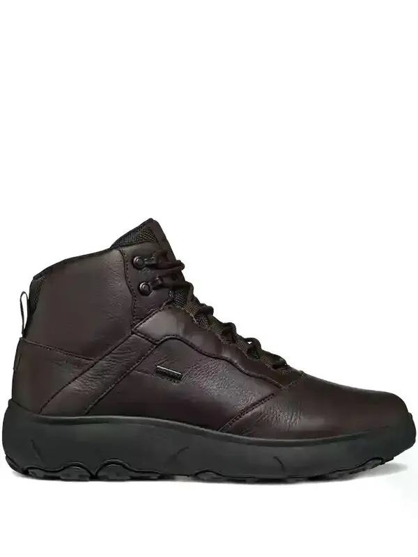 Geox Lace-up Leather Boots