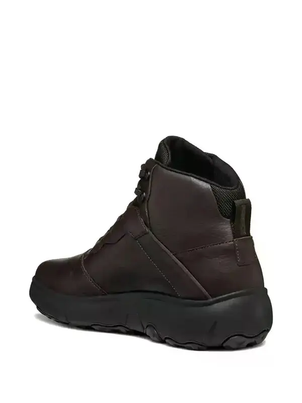 Geox Lace-up Leather Boots