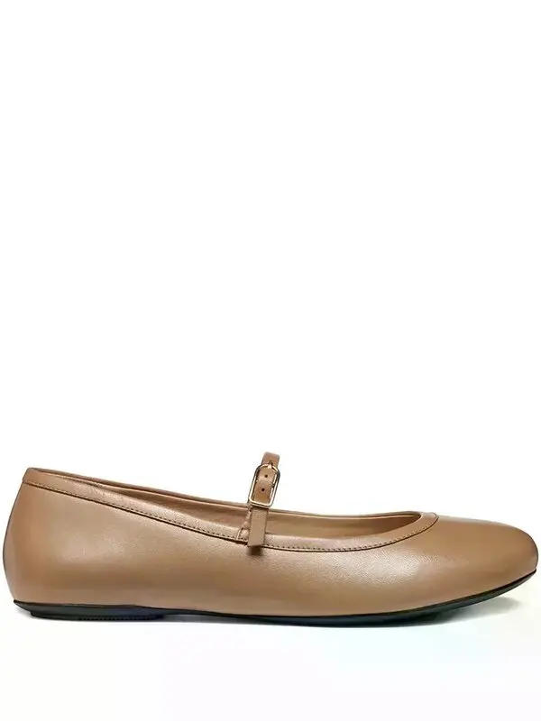 Geox Leather Ballet Flats - Neutrals