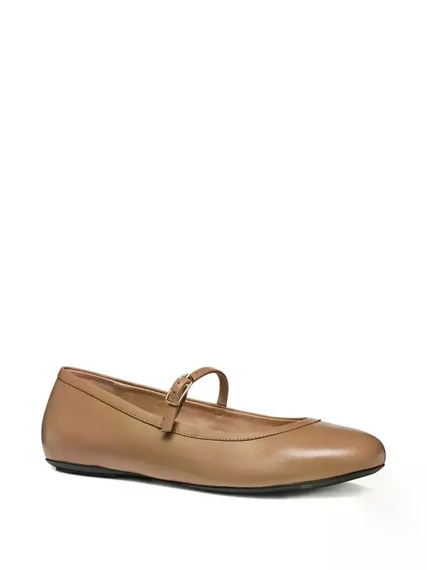 Geox Leather Ballet Flats - Neutrals