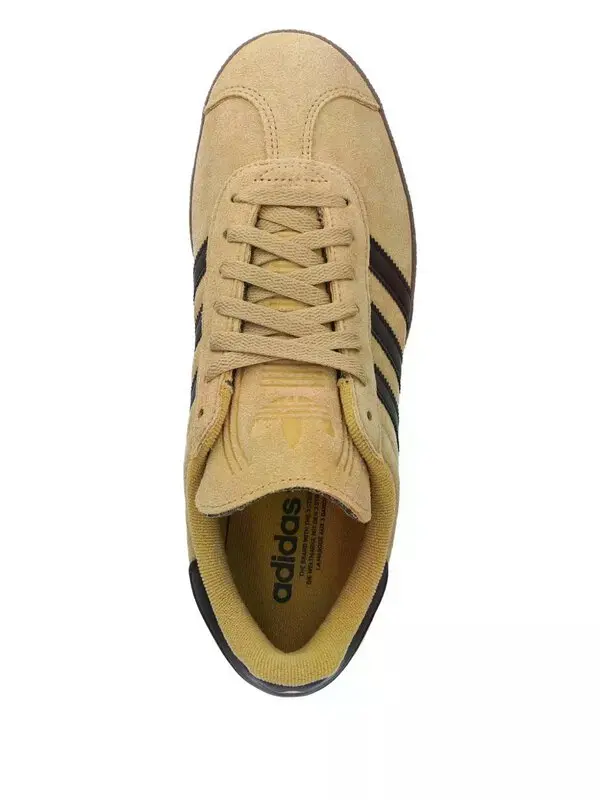 Adidas Gazelle Lace-up Sneakers - Neutrals