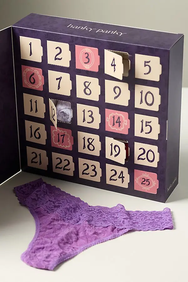 Hanky Panky 25-day Thong Advent Calendar