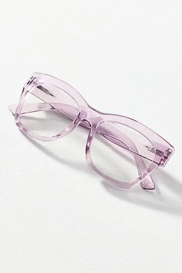 PEEPERS Translucent Square Readers - Purple