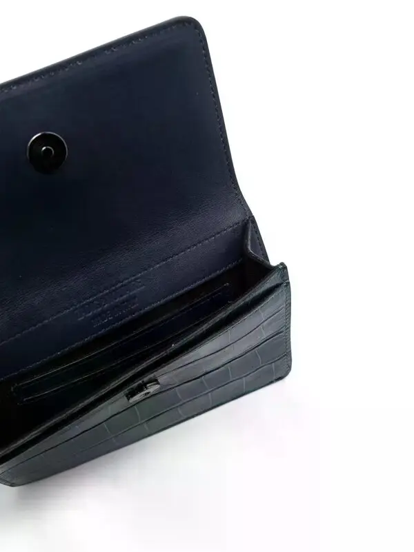 Zadig&Voltaire Le Cecilia Crocodile-effect Cardholder