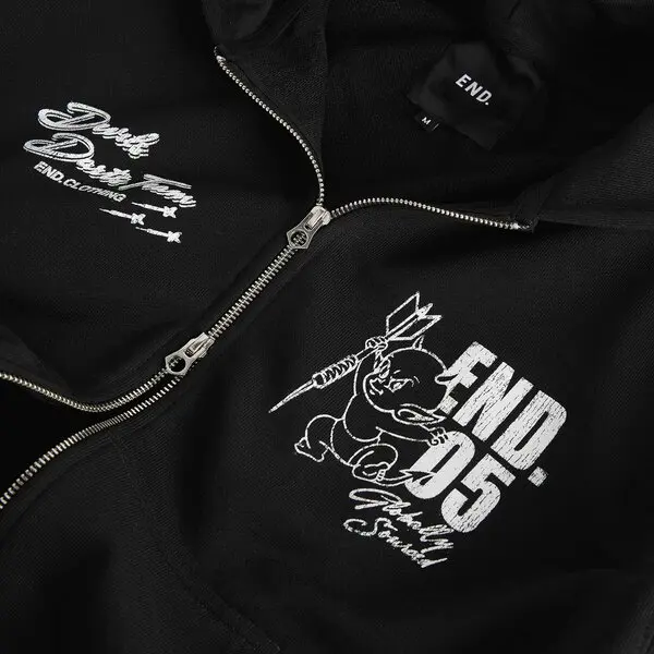END. Devils Darts Team Zip-up Hoodie