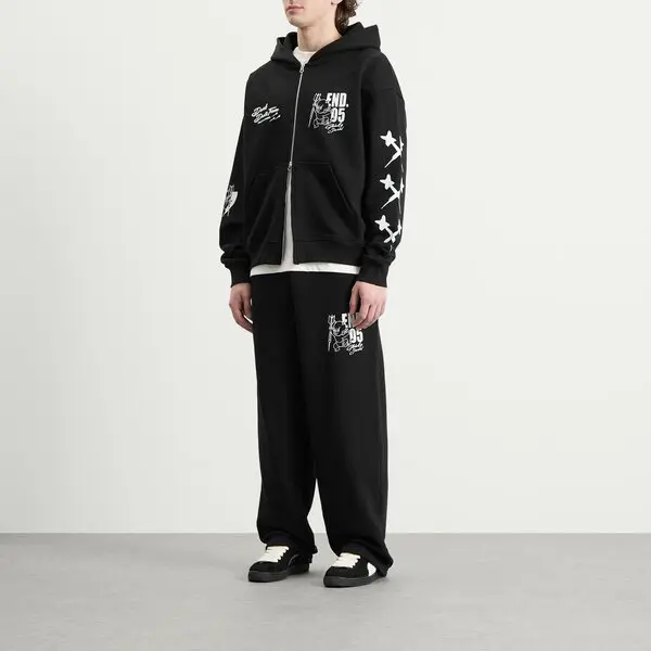 END. Devils Darts Team Zip-up Hoodie