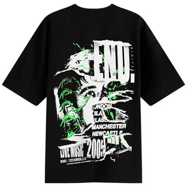 END. Shredded Gig Poster T-shirt