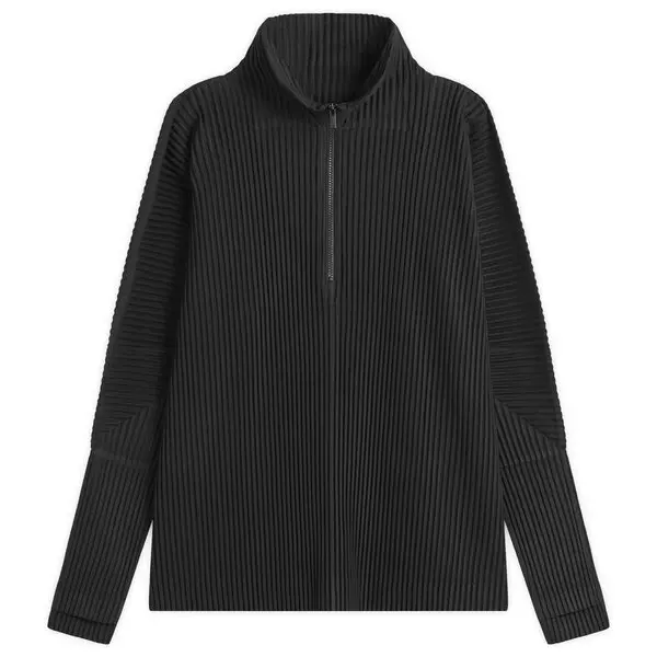 Issey Miyake Quarter Zip Top