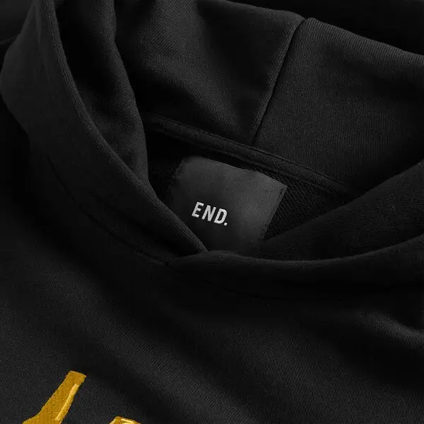 END. The Usual Hoodie - Black